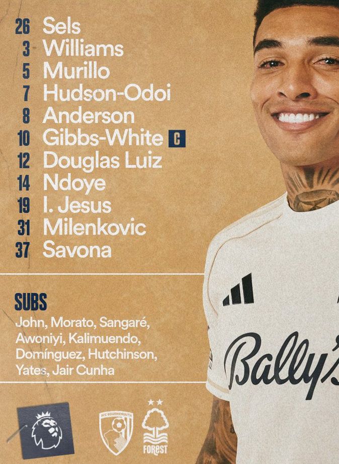 BOU 2:0 NFO | Official AFC Bournemouth vs Nottm Forest October 2025 ...